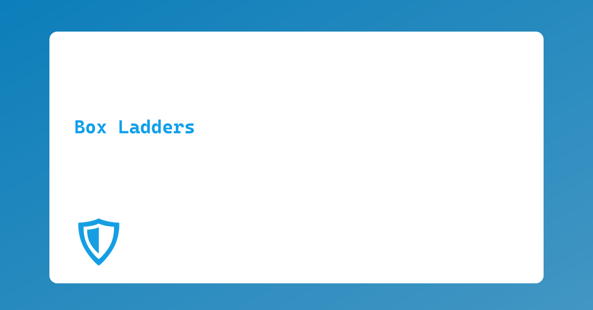 Box Ladders | Toernooi.nl Producten